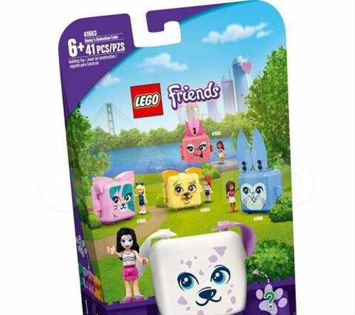 Lego Friends Кьюб Эммы с далматинцем 41663