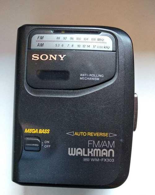 Продаю кассетный плеер Sony Walkman WM-FX303