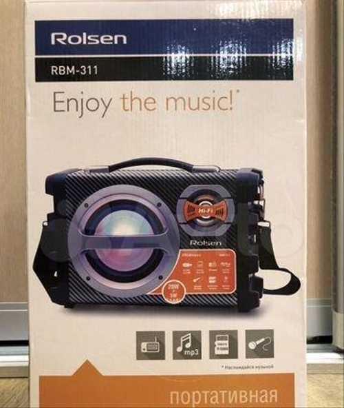 Аудиомагнитола Rolsen RBM-311