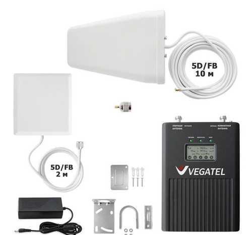 Усилитель vegatel VT3-900L-kit (дом, LED)