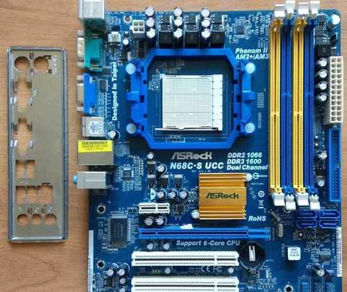 Asrock N68C UCC AM3 на запчасти