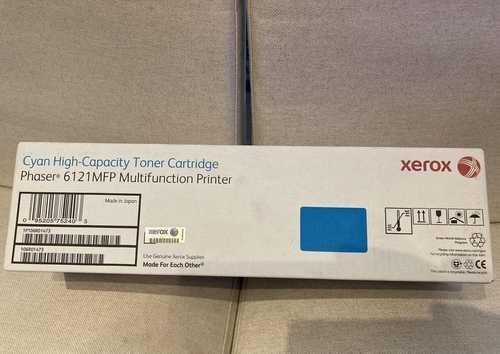 Тонер-картридж Xerox 106R01473 Cyan (Phaser 6121)