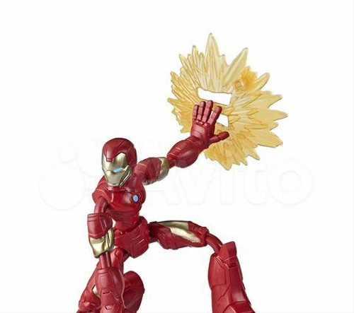 Фигурка Avengers 15 см, Бенди, Мстители, Железный Человек (E78705X0)