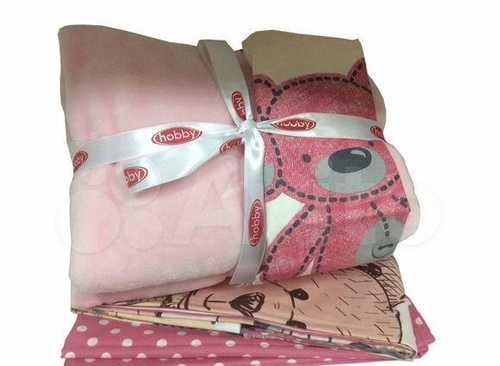 Детское Постельное белье Tombik Цвет: Розовый (100х150 см)