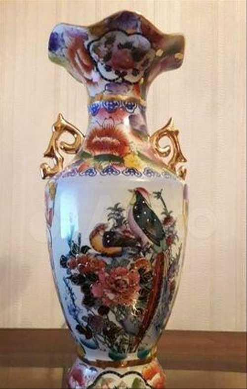 Фарфоровая ваза старый китай
