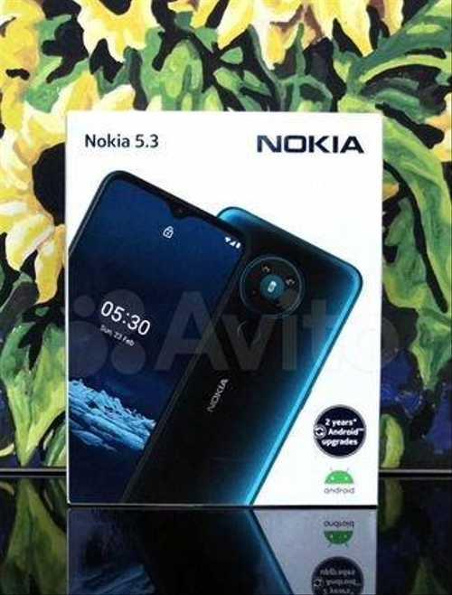 Новый Nokia 5.3 3/64 с NFC. Чек, гарантия