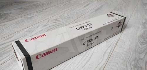 Новый картридж Canon C-EXV 33