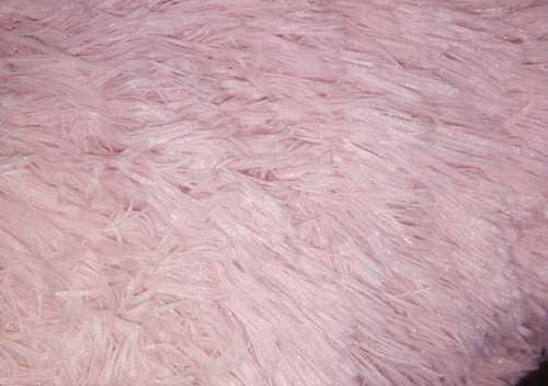 Плед травка пыльно-розовый