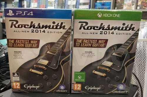 Rocksmith 2014 игра + кабель PS4/Xbox
