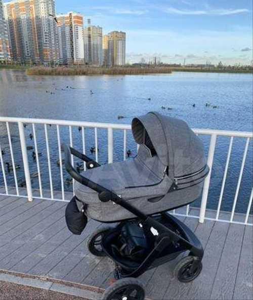 Коляска люлька stokke trailz