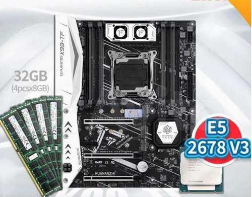 Топовая связка: huananzhi X99-TF, 2678V3, 16GB озу