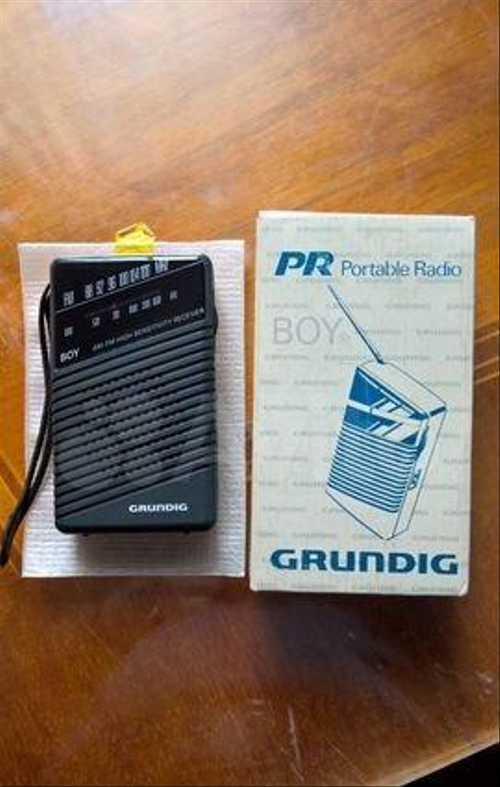 Grundig Boy 45 портативный FM/AM радиоприемник