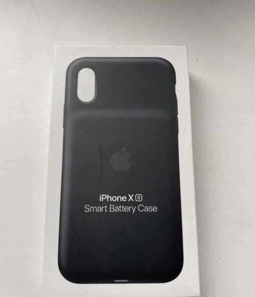 Чехол для iPhone Smart Battery Case XS чёрный
