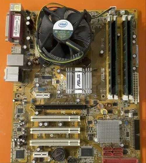 Связка Asus P5B + Intel Quad 6600 + 8Gb + Кулер