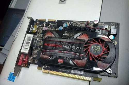Видеокарта PCI-E XFX Radeon HD 5670