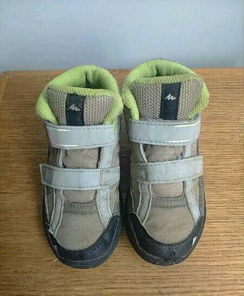 Детские кроссовки- ботинки quechua, туфли Антилопа