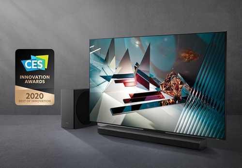 Новые телевизоры Samsung qled 43-85" рст