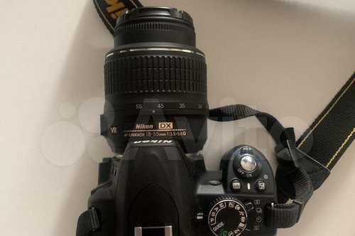 Зеркальный фотоаппарат Nikon d 3100 объектив Nikon