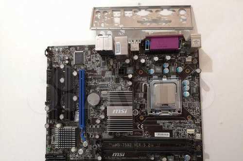 Материнская плата MSI G41M-P28. LGA 775