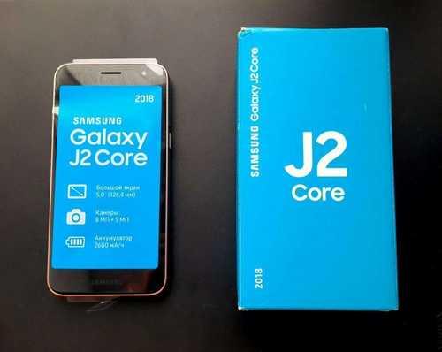 Samsung Galaxy J2 Core Как Новый, Комплект