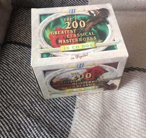 16 CD дисков с 200 классическими мелодиями