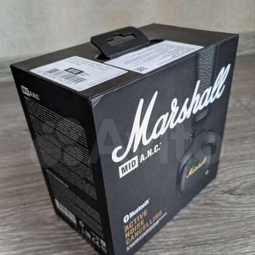 Bluetooth наушники Marshall MID a.n.c. Новые