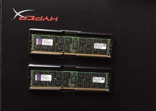 32 Gb (2x16Gb) Kingston valueram (KVR16R11D4/16),r