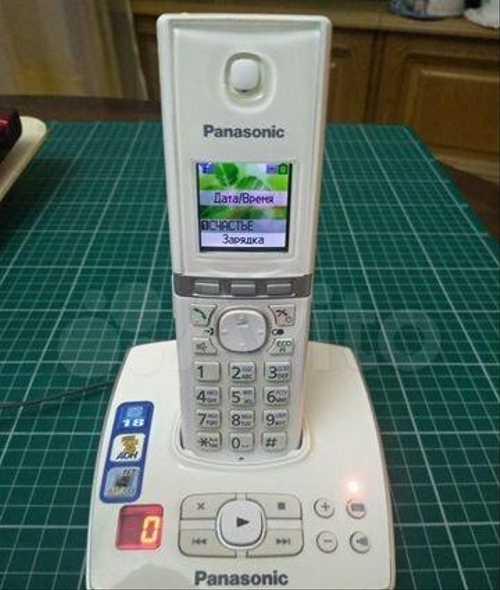 Радиотелефон Panasonic KX-TG8061RUW белый