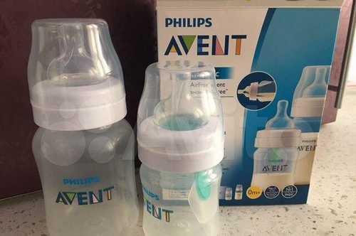 Бутылочки для кормления Аvent