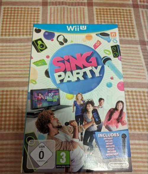 Sing party wii u