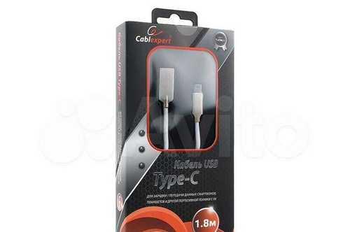 Кабель USB 2.0 Cablexpert CC-P-usbc02W-1.8M AM/Typ