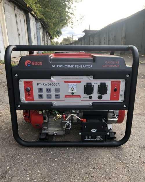 Бензиновый генератор edon PT-RWD9000A