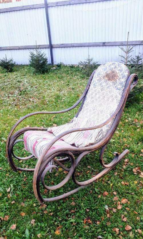 Кресло-качалка,старинное,в ремонт или запчасти