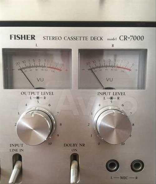 Fisher 7700-кассетная дека
