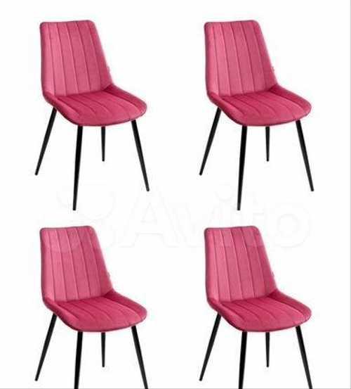 Комплект стульев flip фуксия, велюр G108-43 М-City
