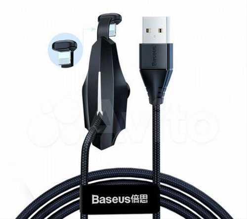 Кабель USB-iP Baseus Stylish Colorful Sucker Black 2m