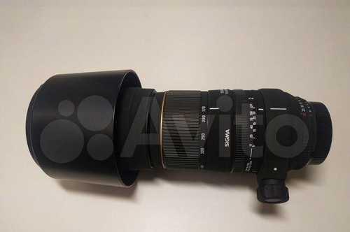 Sigma 170-500mm f/5-6.3 для Nikon
