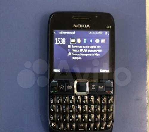Телефон Nokia E63