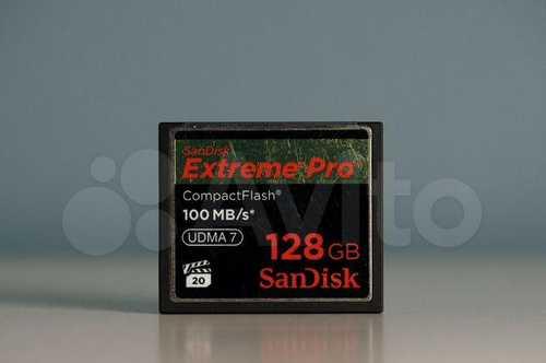 SanDisk Extreme Pro CompactFlash 100MB/s 128GB