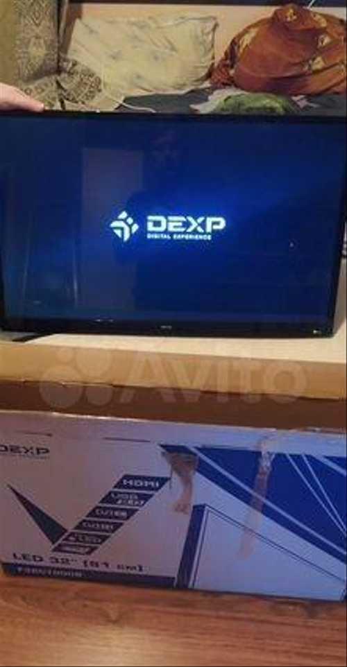 Телевизор dexp F32C7000B на запчасти