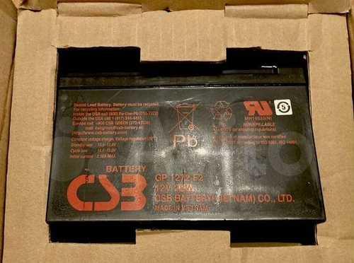Аккумуляторная батарея CSB GP-1272 12V 28E