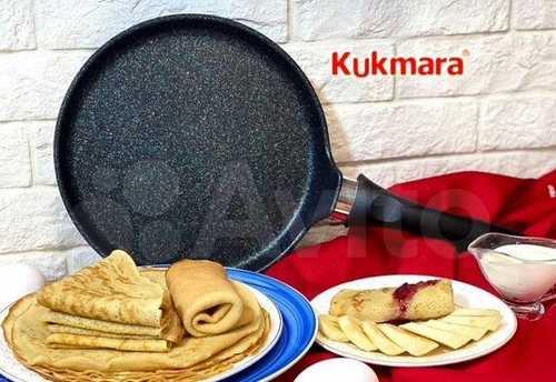 Сковорода блинная Kukmara линия"Granit Ultra" d220
