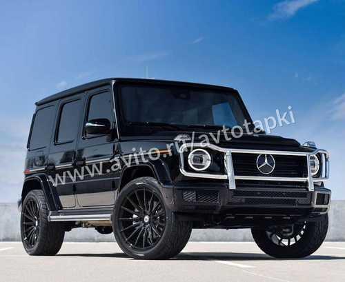 Диски R22 5x130 Mercedes G Klass asanti black labe