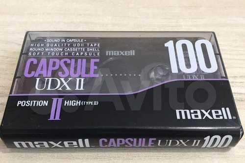 Аудиокассета Maxell Capsule udxii-100 новая