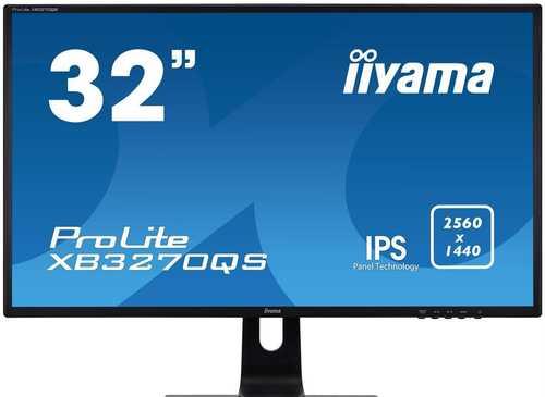 Монитор Iiyama XB3270QS (32'', 2560x1440, IPS)