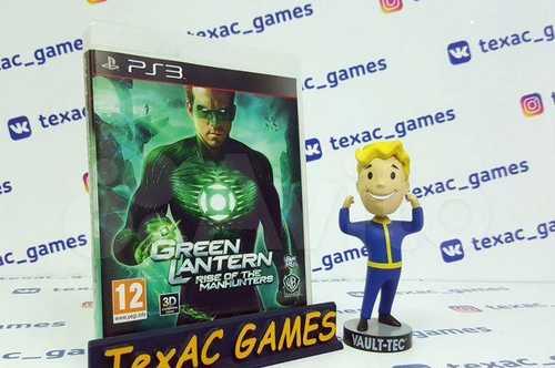 Игры PS3: Green Lantern: Rise of the Manhunters