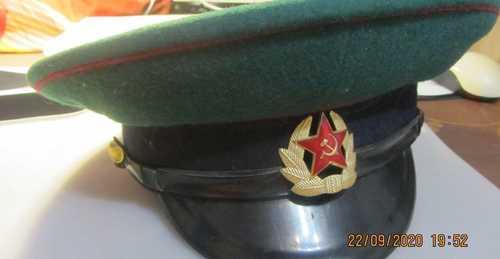 Фуражка СССР пограничных войск кгб СССР