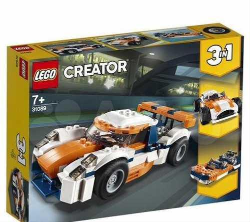 Конструктор Lego Creator Оранжевый гоночный автомобиль (31089)