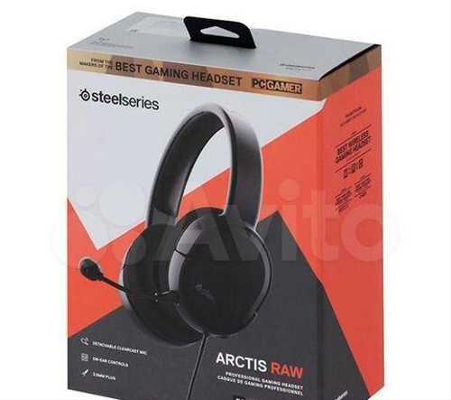 Проводная гарнитура SteelSeries Arctis Raw