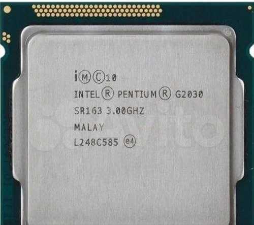 Процессор lga 1155 intel pentium g 2030 3.0 ггц